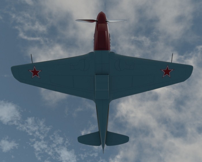 WIP:Yak-9塗装中 - CGrad Project