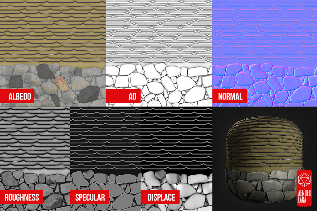 無料のテクスチャ 11種類 - CGrad Project